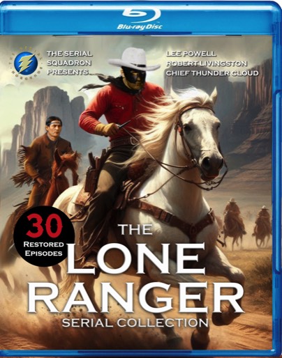 The Lone Ranger Serial DVDs